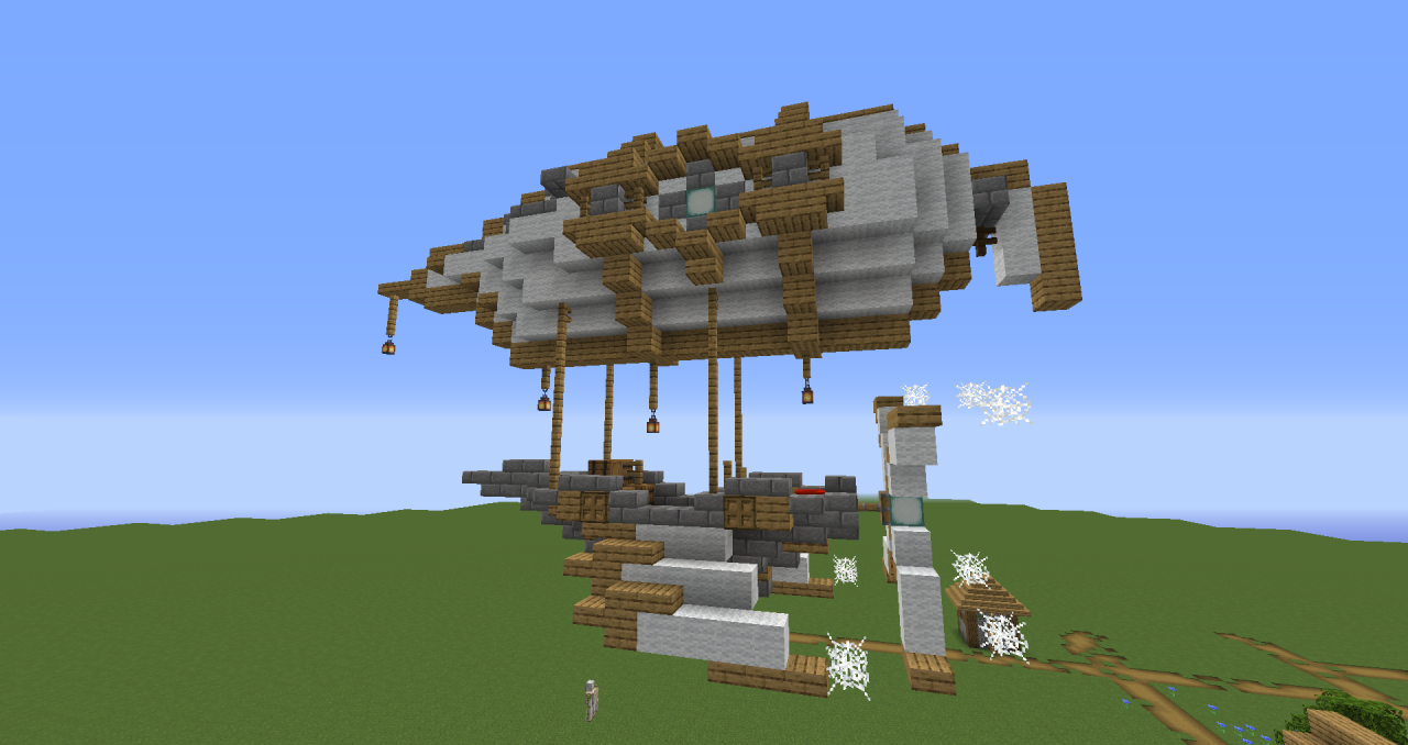Epic Airship Tutorial + Download Minecraft Map
