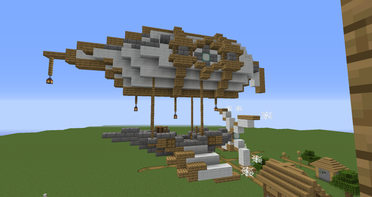 Epic Airship Tutorial + Download Minecraft Map