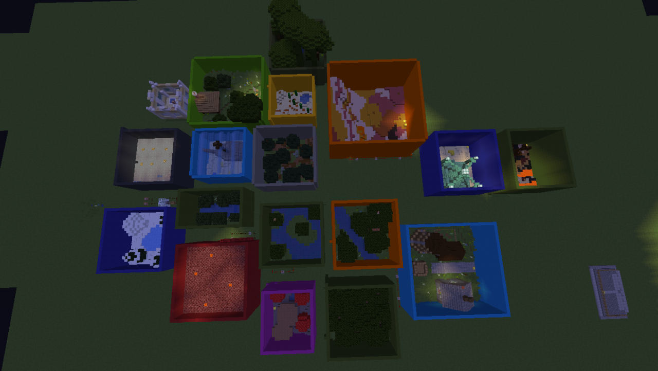 Find The Button Minecraft Map