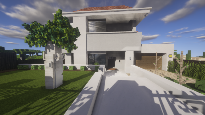 Modern Replica Houses Minecraft Map