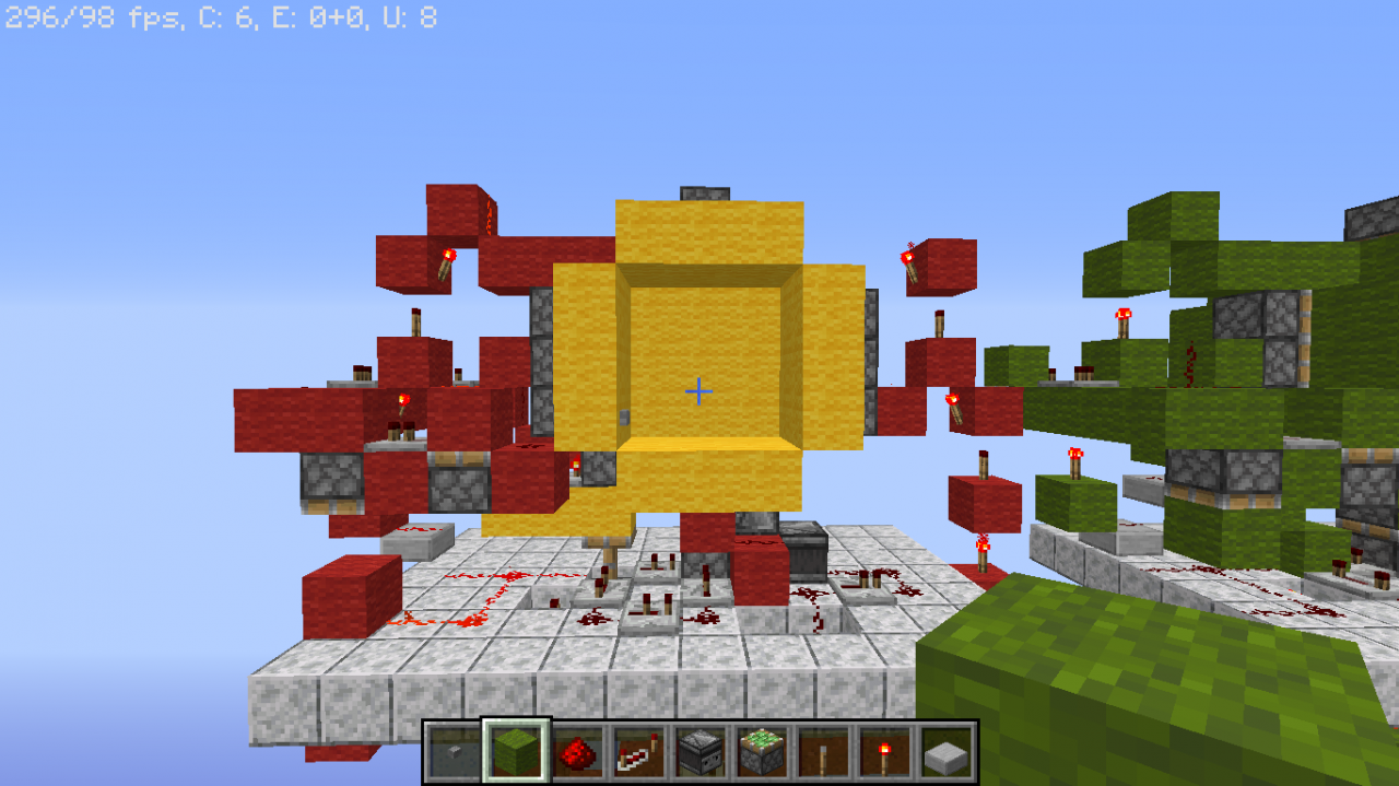 Door 3x3 - Porta 3x3 Minecraft Map