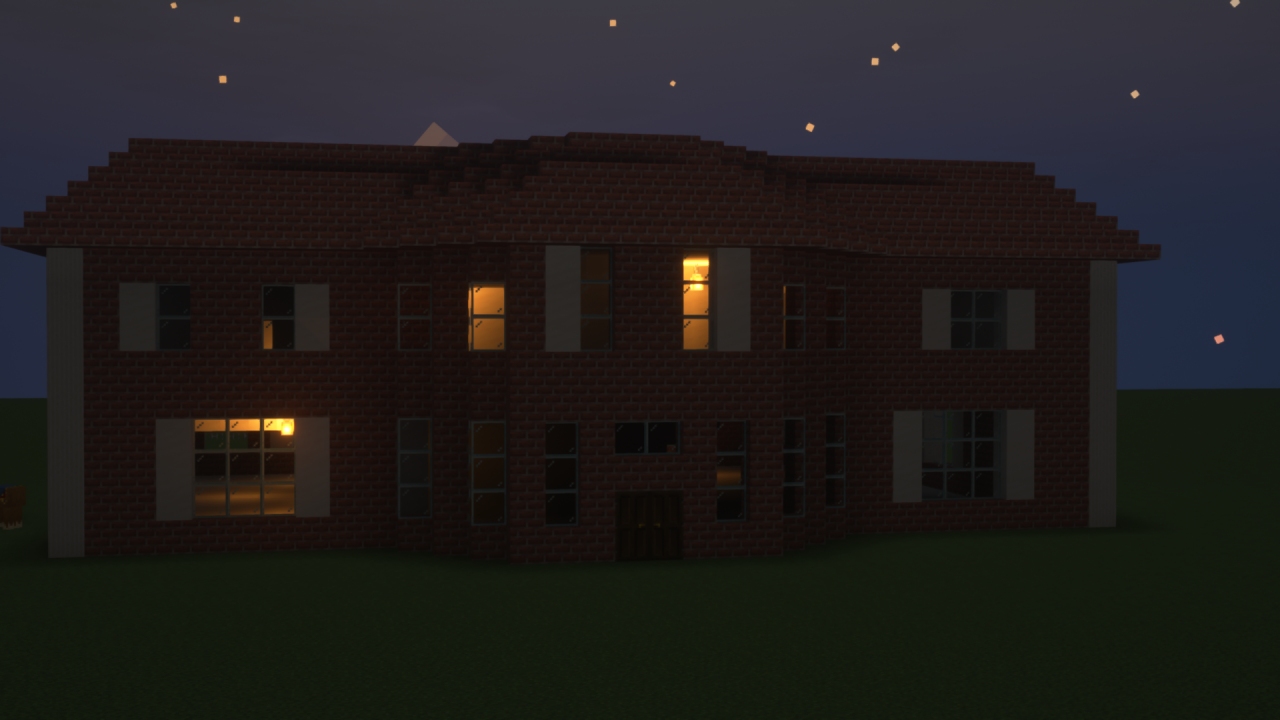 *New Brick Styled Mansion Minecraft Map