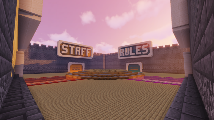 Server Hub/Spawn Area Minecraft Map