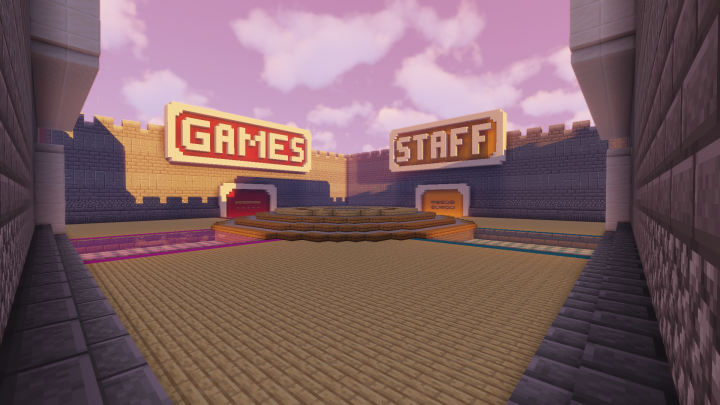 Server Hub/Spawn Area Minecraft Map