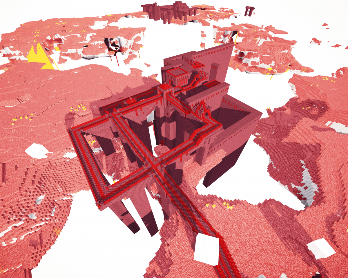 Nether Fortress Map Minecraft Map