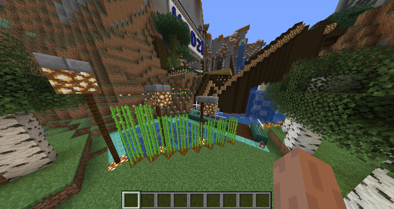 Minecraft Modern Hill Map Minecraft Map