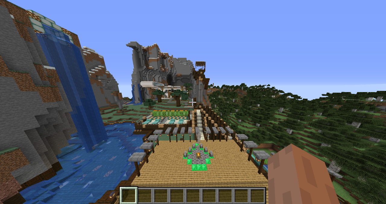 Minecraft Modern Hill Map Minecraft Map