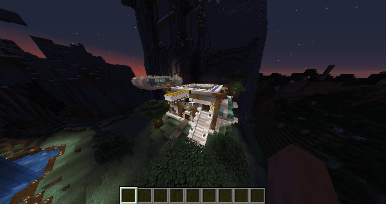 Minecraft Modern Hill Map Minecraft Map