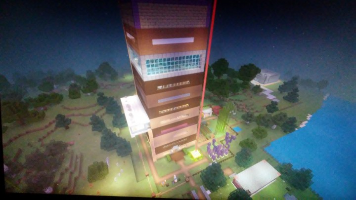 Tall House Minecraft Map