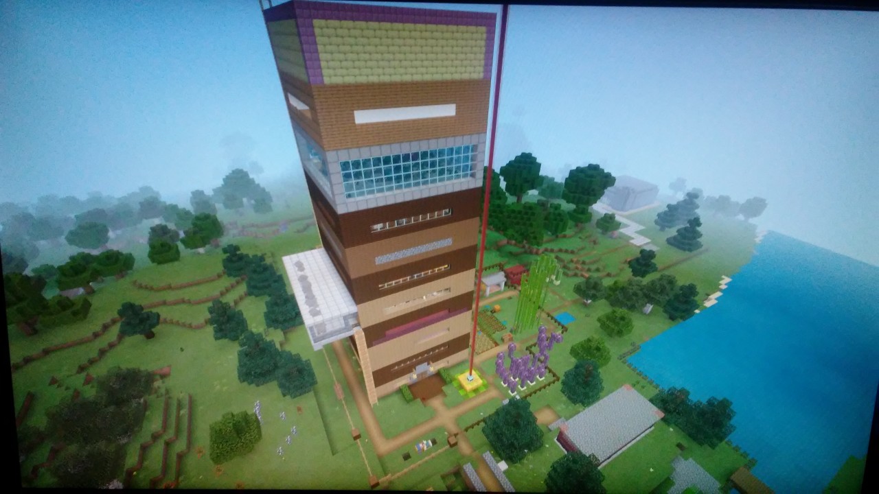 Tall House Minecraft Map