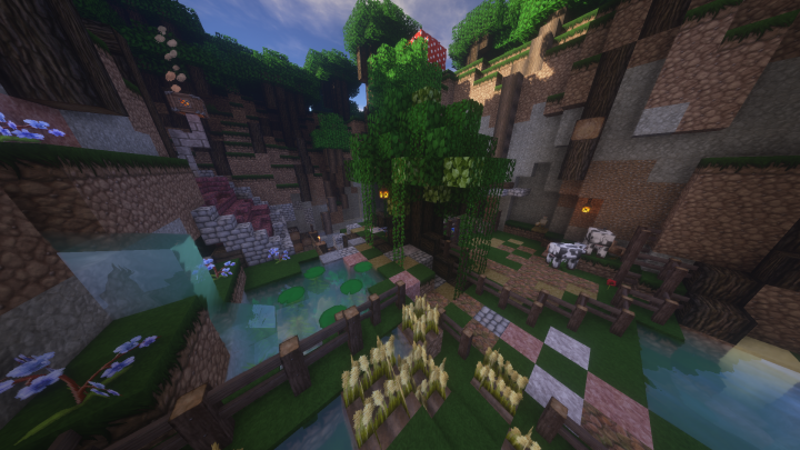 Ravine House Finished Minecraft Map