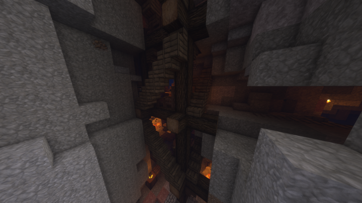 Ravine House Finished Minecraft Map