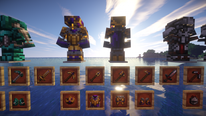 OimonOnion's Armor and Tools Pack Minecraft Texture Pack