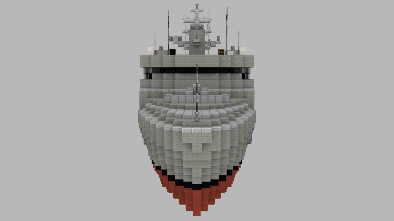 HMCS Harry DeWolf Minecraft Map