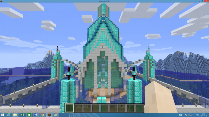 Iceland Castle Minecraft Map