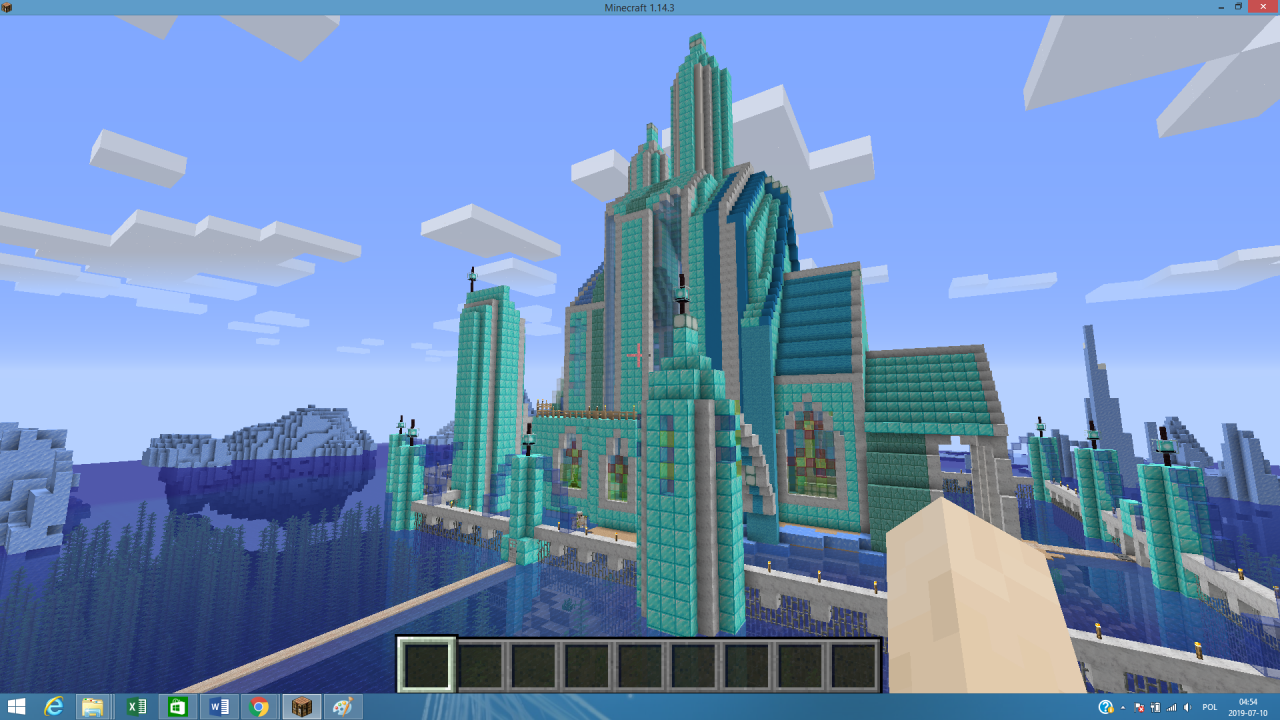 Iceland Castle Minecraft Map