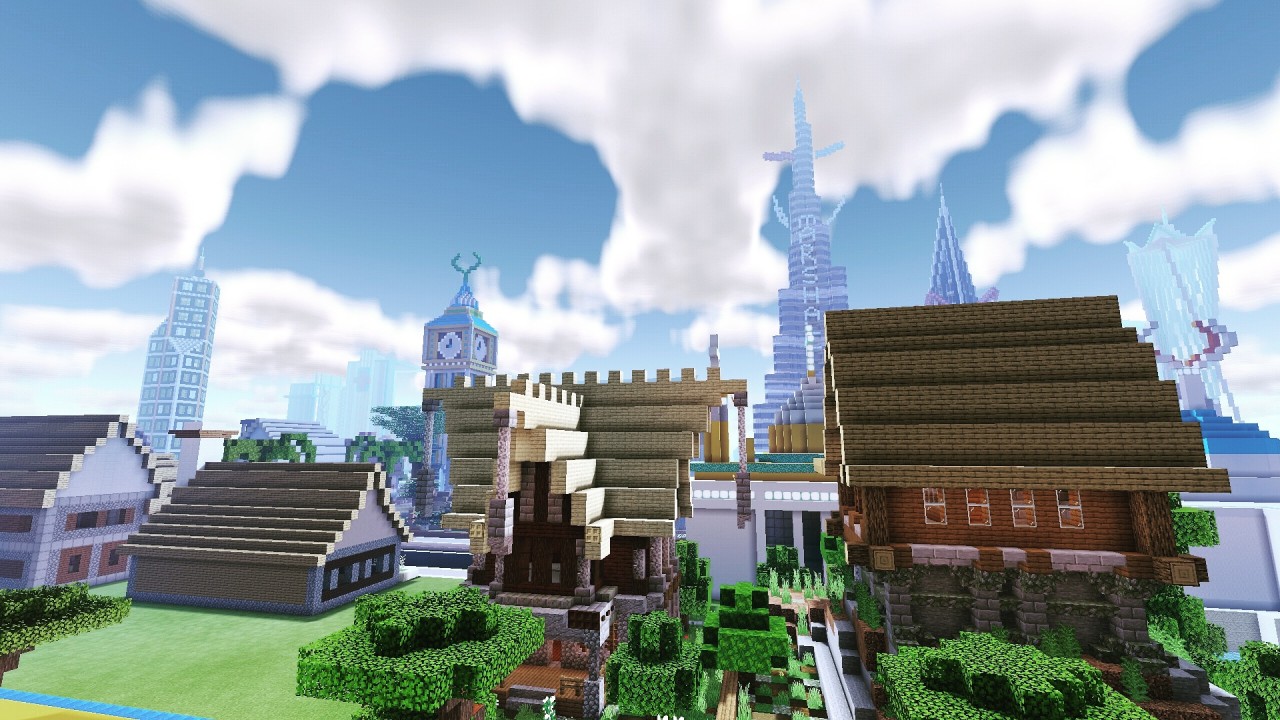 Al Jamiru city (arabic city) Minecraft Map