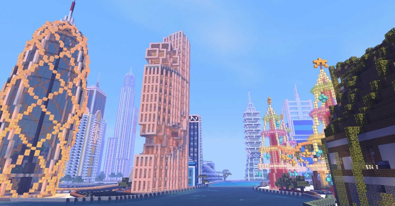 Al Jamiru city (arabic city) Minecraft Map