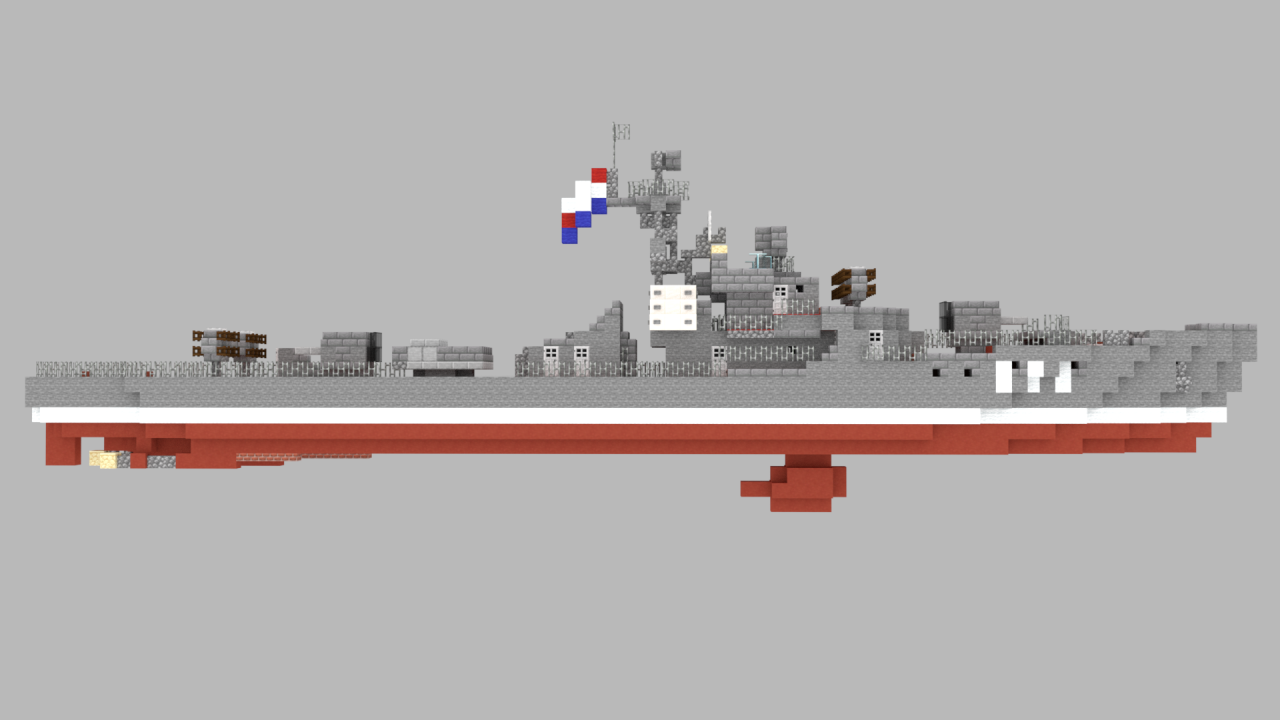 Pr. 159 "Petya" class Frigate Minecraft Map