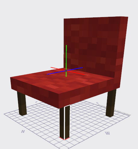 Basic red chair 1 Minecraft Texture Pack