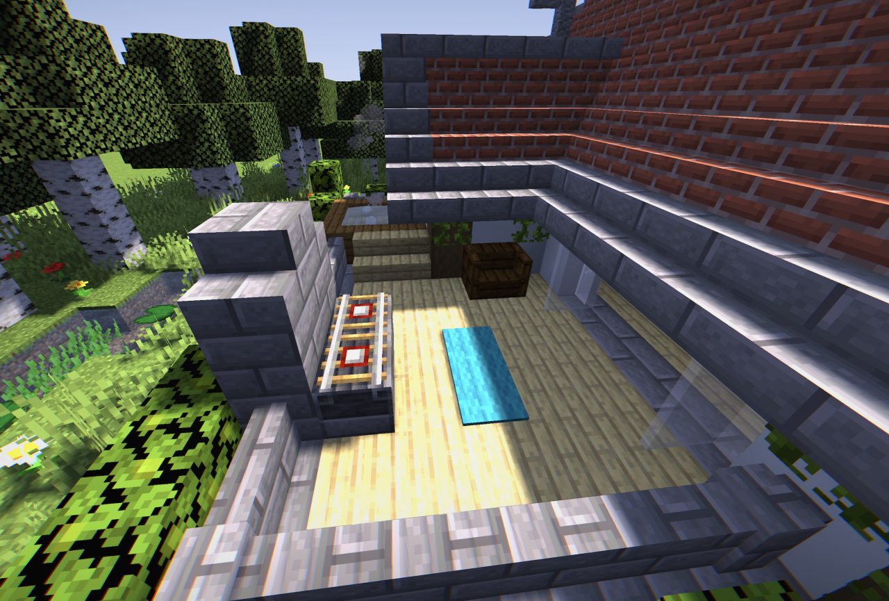 peaceful river cottage (1.14 house) Minecraft Map