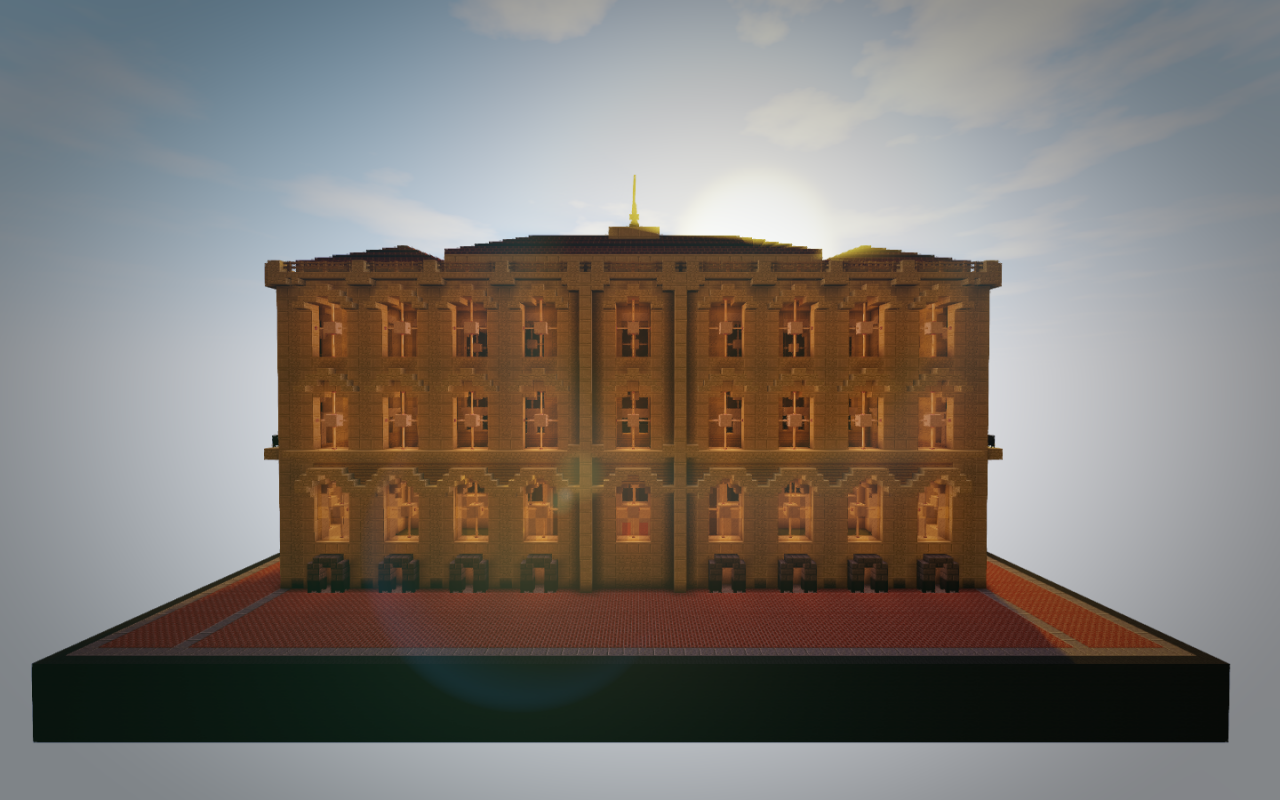 A Baroque Palace Minecraft Map