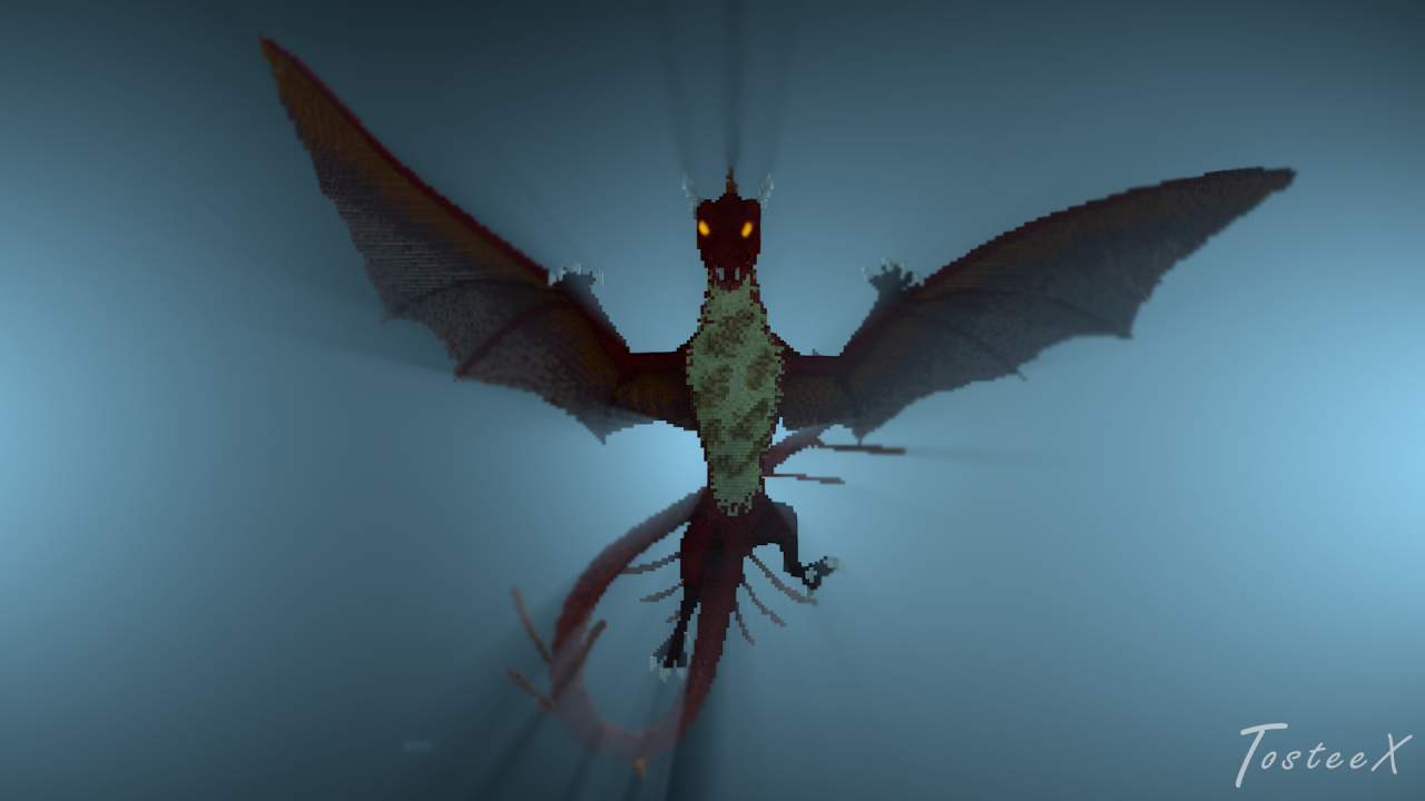 Volcano Dragon Minecraft Map