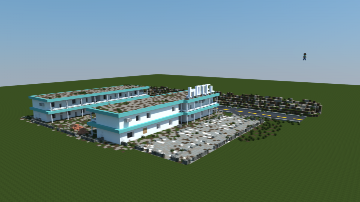 Abondoned Spring Woods Motel Minecraft Map