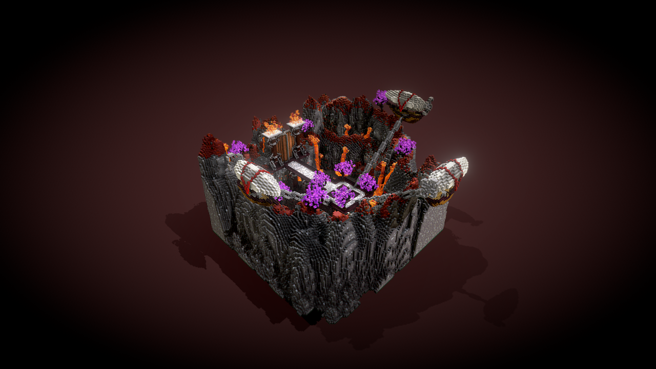 Hellish spawn Minecraft Map