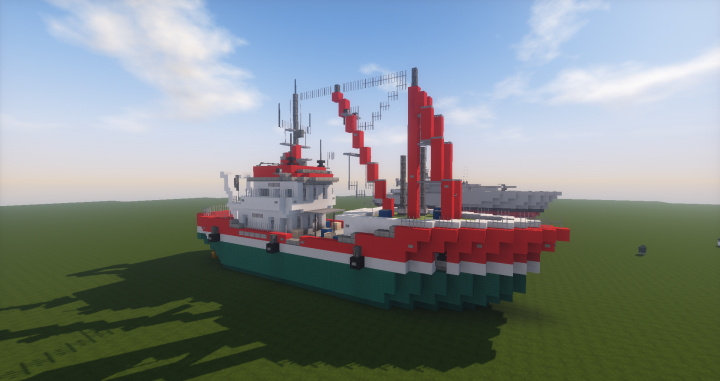Australian Fishing Vessel (1.5:1) Minecraft Map
