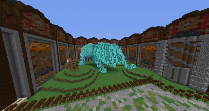 Elephant Organic Build Minecraft Map