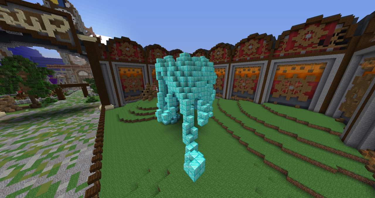 Elephant Organic Build Minecraft Map