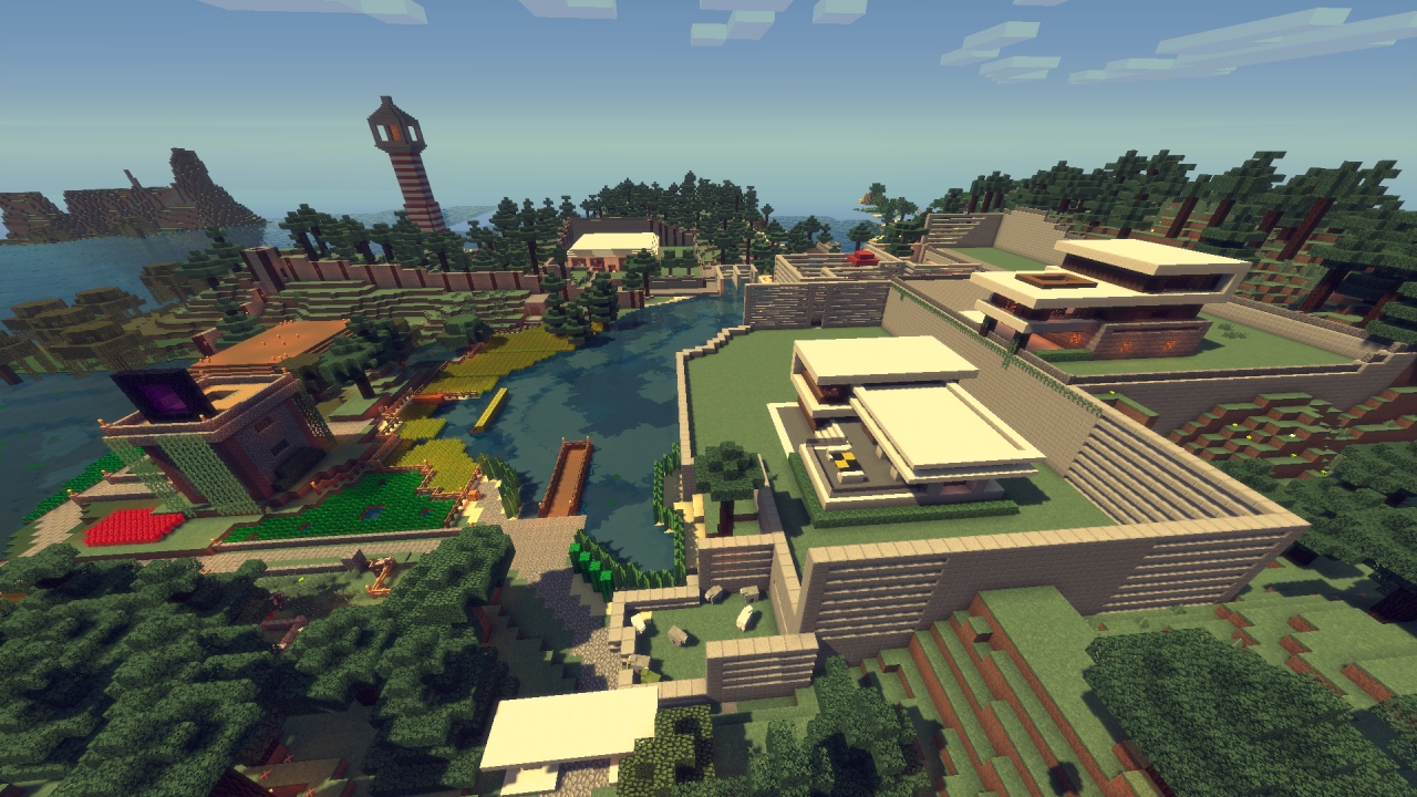Minecraft city survival Minecraft Map