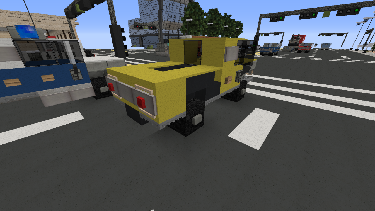 Dodge pickup concept Minecraft Map