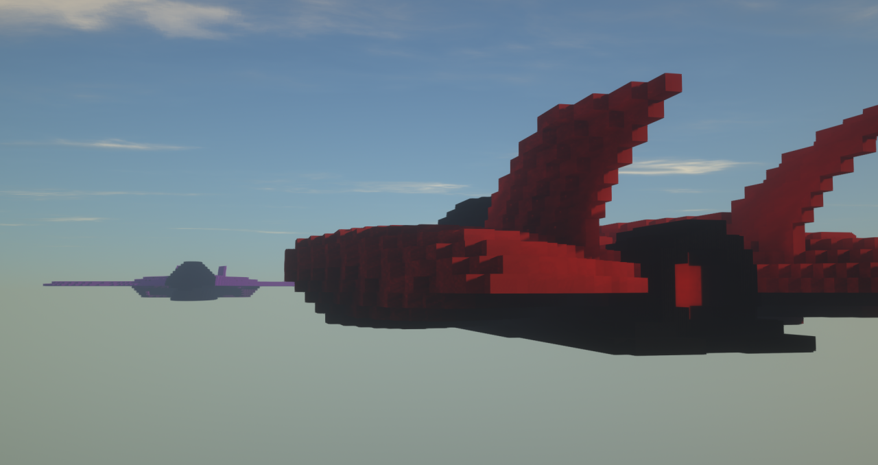 RASF XF-001 - Futuristic Fighter Jet Minecraft Map