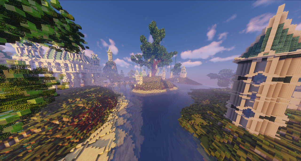 Epic Spawn / Hub - AliensBuilds 🏛️ Minecraft Map