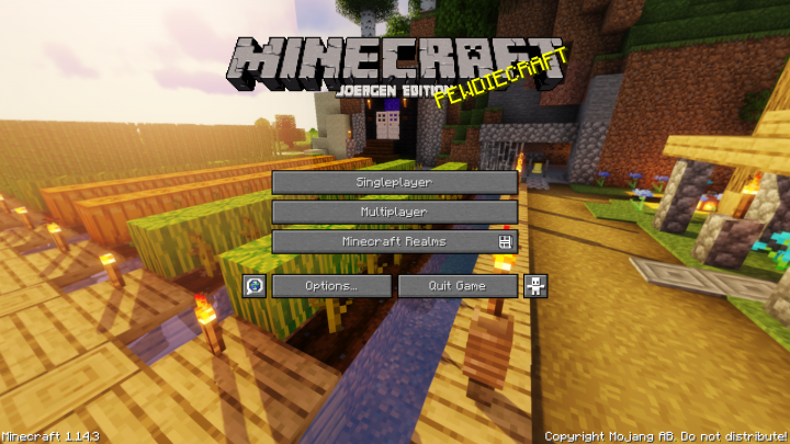 The PewDiePack Minecraft Texture Pack