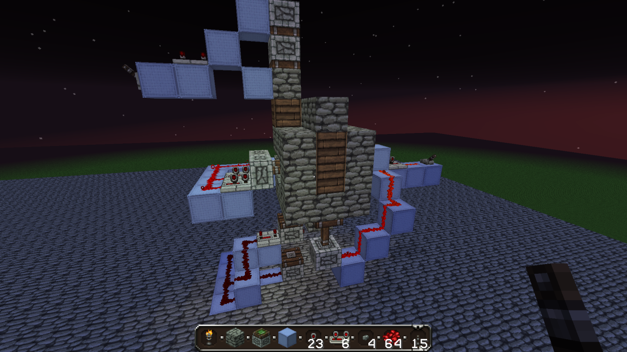 1x3 Corridor 1x2 Seamless Flush Blockswitching Hidden Piston Door Minecraft Map