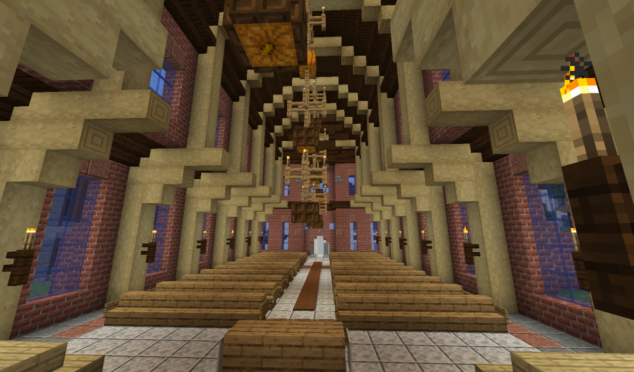Turtle Bay Church on the Hill Minecraft Map