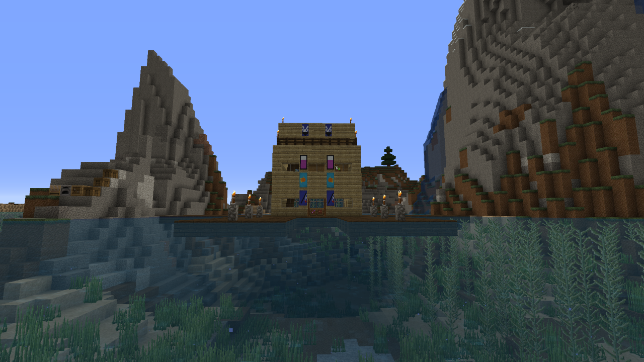 Floating Fish Shop Minecraft Map