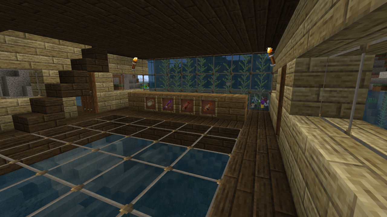 Floating Fish Shop Minecraft Map