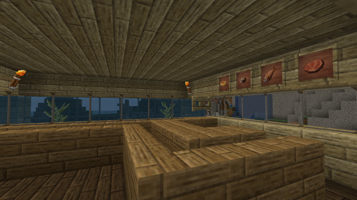 Floating Fish Shop Minecraft Map