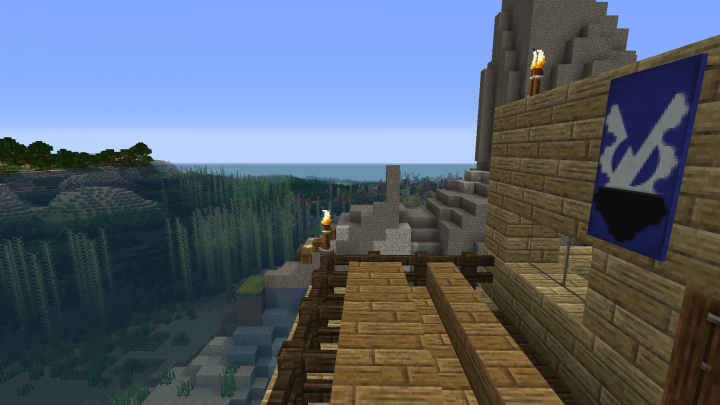 Floating Fish Shop Minecraft Map