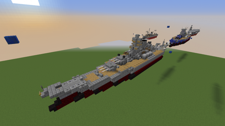 1/5 Scale Yamato v.2.5 Minecraft Map