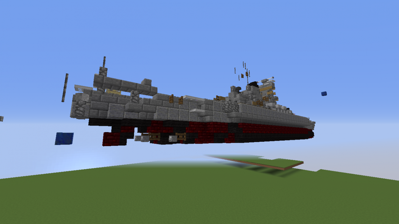 1/5 Scale Yamato v.2.5 Minecraft Map