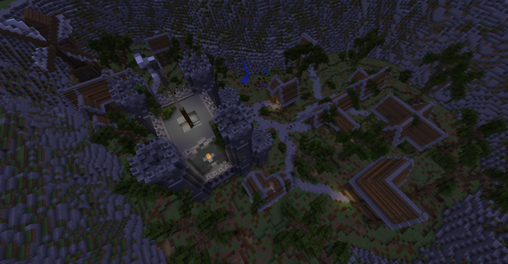 LichKing Castle Minecraft Map