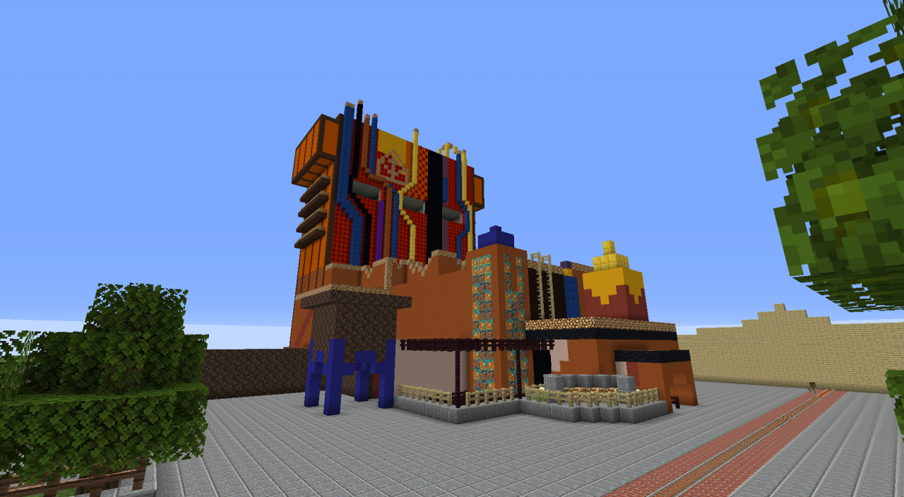 Disneyland Resort Minecraft Project