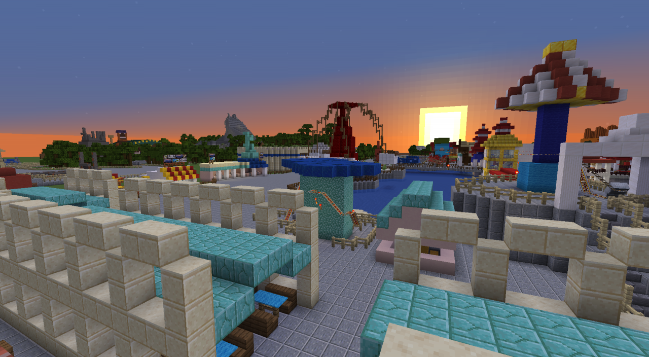 Disneyland Resort Minecraft Project