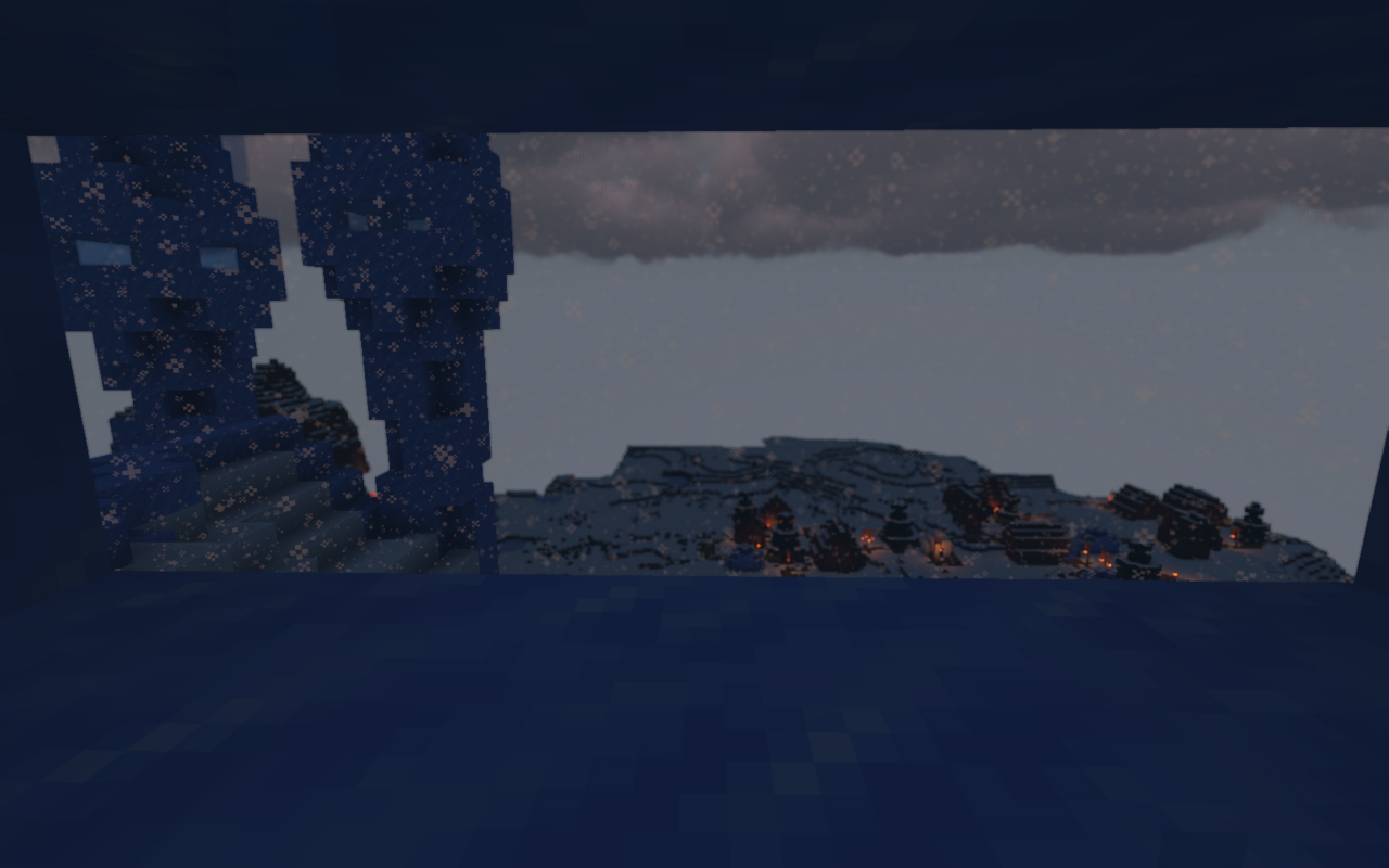 Ice Spike Castle Minecraft Map