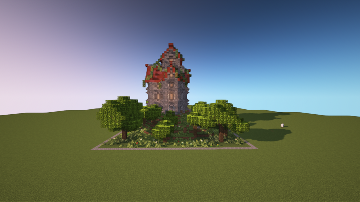 Red castle Minecraft Map